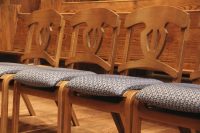 Church Choir Chairs | Wood Frame Choir Chairs